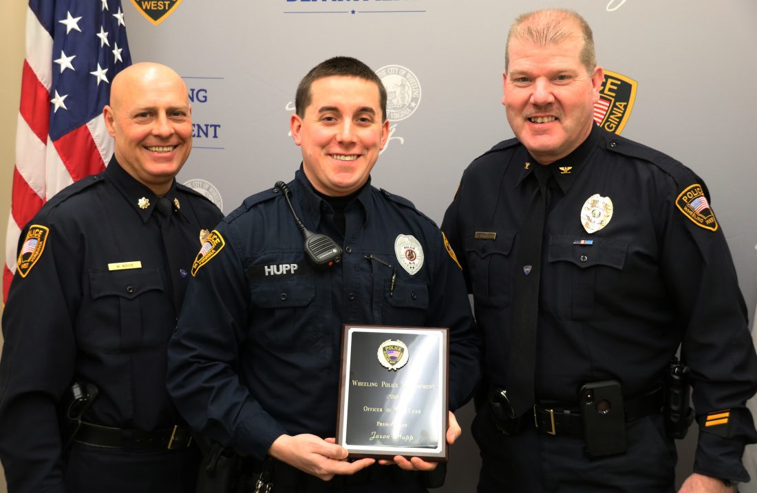 Wheeling Police Name Hupp Officer of the Year | News, Sports, Jobs ...